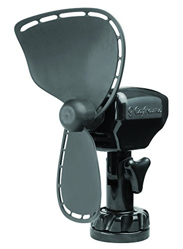 Caframo Ultimate 12V Cabin Fan, Small, Black - Warehousesoverstock