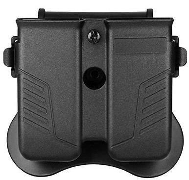 Double Magazine Pouch Fit 9mm .40 .45 Caliber Dual and Single Stack ...