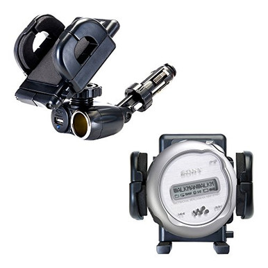 Dual Car Cigarette Lighter Charger Mount and Holder for The Sony ...