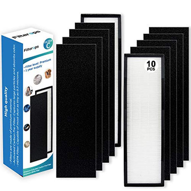 10 PCS-Premium Filter C Replacement Compatible with Germ Guardian Air ...