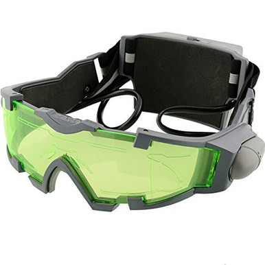 mansum Night Vision Goggles Lens Adjustable Elastic Band Night Glasses ...