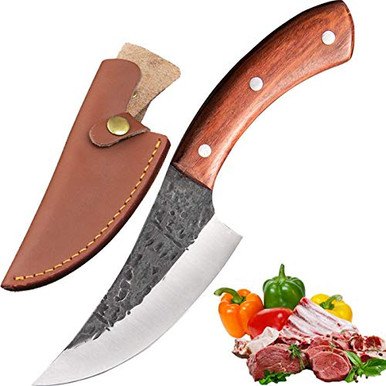 Promithi Japanese High Carbon Steel Forging Handmade Kitchen Chef Knife ...