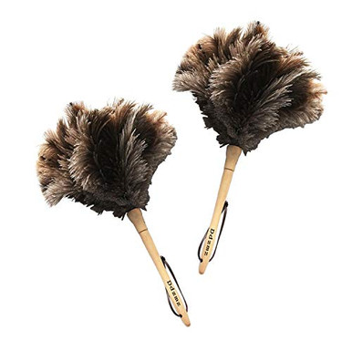 Feather Duster Ostrich Feather Duster Fluffy Natural Genuine Ostrich ...