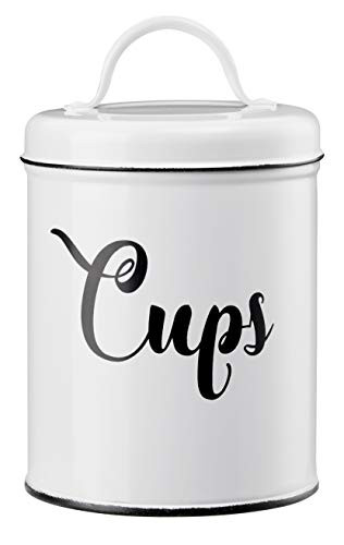 Necery Baking Cups Storage Container Farmhouse Kitchen Decor Cupcake ...