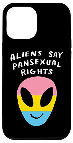 iPhone 12 Pro Max Aliens Say Pansexual Rights LGBTQIA Pan Pride Flag ...