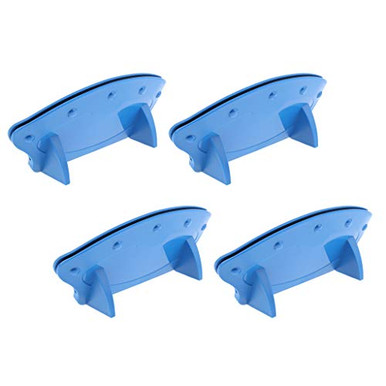 Flameer 4 Packs Plastic Standing Playing Card Game Card Holder Rack for ...