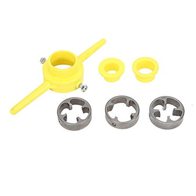Pipe Threading Tool PVC Thread Maker NPT Round Die Set Pipe Threader ...