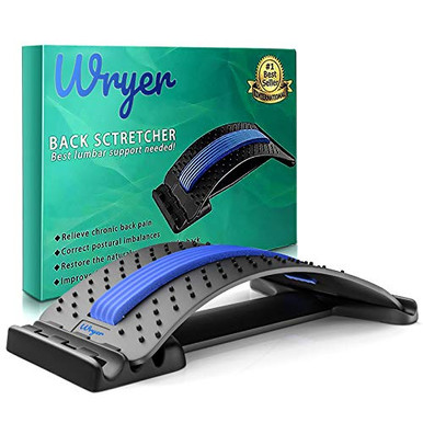 Back Stretcher for Pain Relief, Spine Aligner for Chair and Bed with ...