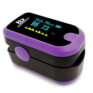 HOUDELL Accurate SpO2 Pulse Oximeter Fingertip Blood Oxygen Monitor ...