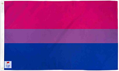 The Flag Joint - Bisexual Pride 3x5ft Fly Free Flag - Poly ...