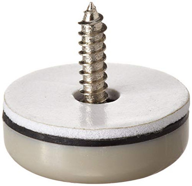 Shepherd Hardware 9452 1-Inch Round, Adhesive Slide Glide Furniture ...