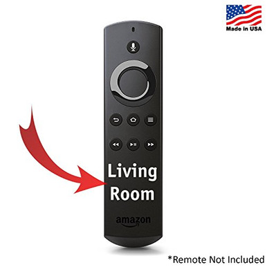Custom Decal Label for Alexa Voice Remote for Amazon Fire TV and Fire ...