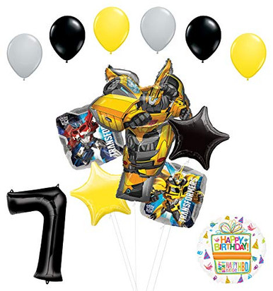 Transformers Mayflower Products Bumblebee 7th Birthday Party Supplies ...