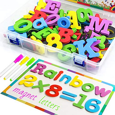 AICTIMO Magnets Letters and Numbers with Magnet Boards,Numbers and ...