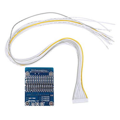 13S 48V 20A Li-ion Cell 18650 Battery Protection Board BMS PCB ...