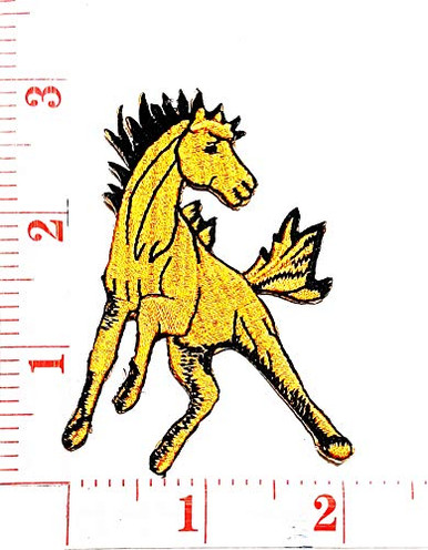 Horse colt Bronco Filly Mustang Pony Stallion Steed Cartoon Patch Sew ...