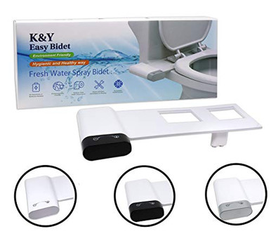 K and Y Easy Bidet Toilet Sprayer - Non Electric Bidet Attachment ...