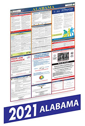 Alabama 2021 Labor Law Poster - All in One State and Federal Labor Law ...
