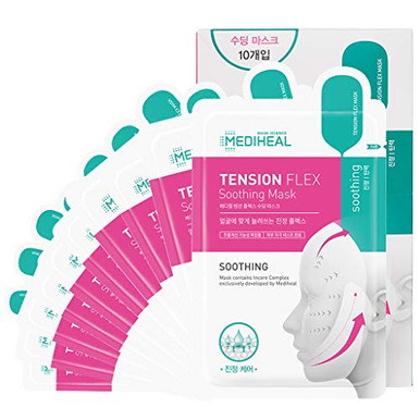 MEDIHEAL Tension Flex Soothing Mask 10 Masks - Tea Tree and Centella ...