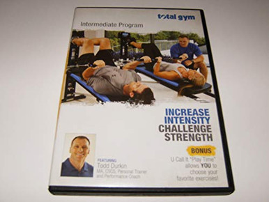 Total Gym Intermediate Workout DVD Increase Intensity Challenge ...
