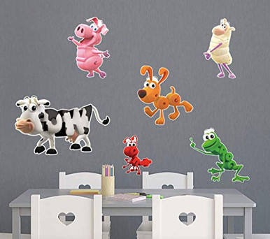 PBS Kids WordWorld Animal WordFriends Set - Wall Decal Stickers ...