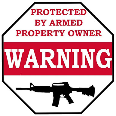 Rogue River Tactical No Trespassing Warning Security Sticker Protected ...