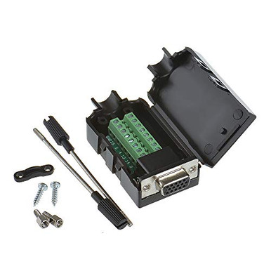 Anmbest 1PCS 3Plus9 VGA Quick Connector DB15 3Row Solderless Serial ...