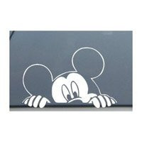 Mickey Mouse Disney Peeking Looking Car Window Decal Sticker -SM0008- 4 ...