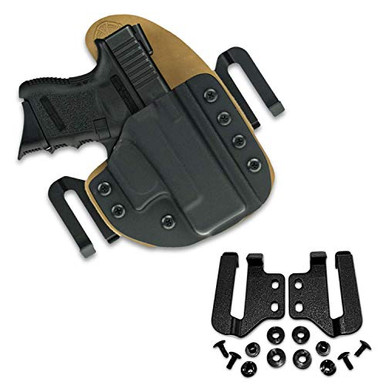HolsterBuilder 1.5" Holster Speed Clips - Kydex Belt Clip for Outlaw ...