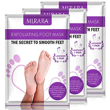 Foot Masks That Remove Dead Skin, Foot Peel Mask 3 Pack For Dry Cracked ...