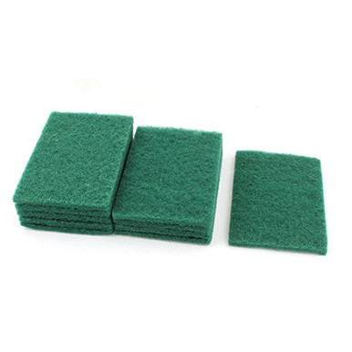 uxcell Scouring Pads Non-Scratch Scouring Sponge Scrub Pads Kitchen ...