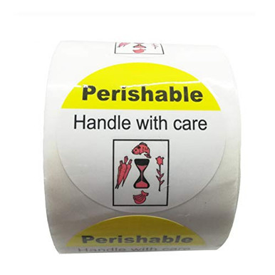 Perishable Stickers 2 inch Perishable Handle with Care Perishable ...