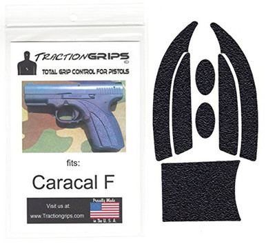 Tractiongrips Rubber Grip Tape Overlay for Caracal F Pistols ...