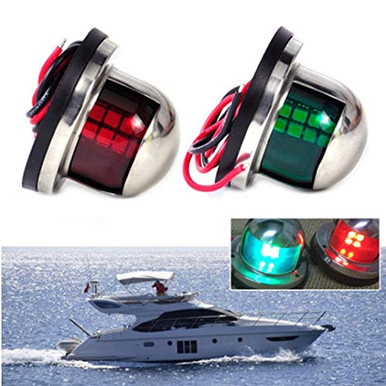 IYWLY 12V LED Marine Boat Yacht Light,New Marine Sailing Lights for Bow ...