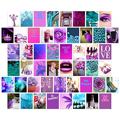 MyBohoCottage - AESTHETIC PHOTO COLLAGE KIT (SET OF 50) Wall Collage ...