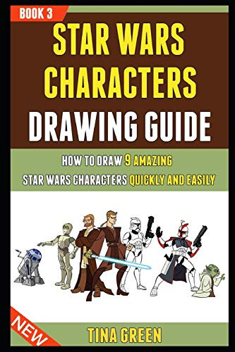 Star Wars Characters Drawing Guide How To Draw 9 Amazing Star Wars ...