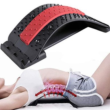 Spine Deck Back Cracking Device,Back Stretcher for Lower Back Pain ...
