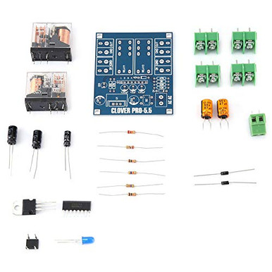 Double Relay Voltage Regulator Circuit Module Speaker Audio Protection ...