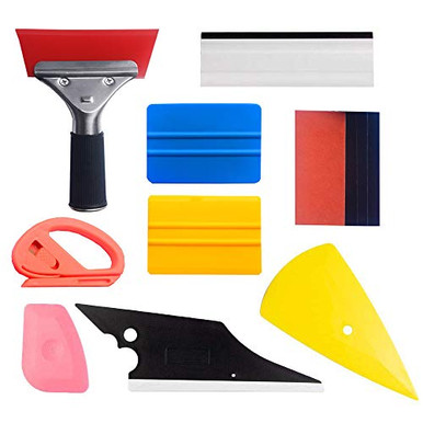 Window Tint Application Tools 1 Set, 10 PCS Window Tint Film Tool Kit ...