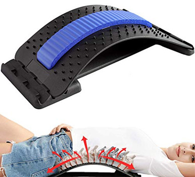 Back Stretcher, Ravizat Lumbar Stretching Device with 3 Adjustable ...