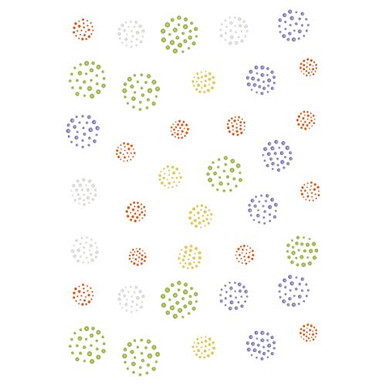 Elegant Dots Layering Stencil, 4.5 x 6.5 inch - Fancy Dots Stencil Mask ...