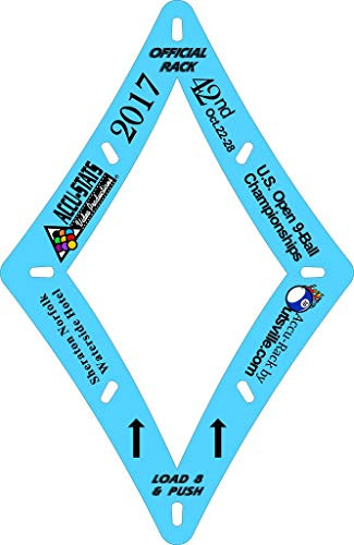 Accu-Rack Outsville Billiards Diamond 9 Pool Ball Rack Template for 9 ...