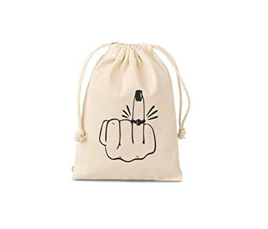 Set of 10 Middle finger Bags Bachelorette Party Bridal Shower Party ...