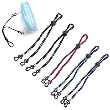 Mask Holder Mask Lanyard Face Mask Lanyard Strap with Clips Lanyard for ...