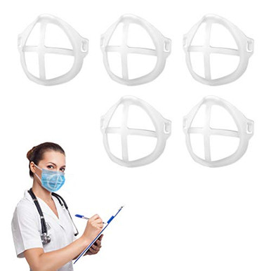 3D Face Mask Bracket 5PCS 3D Mask Bracket Breathe Cup for Mask Brace ...