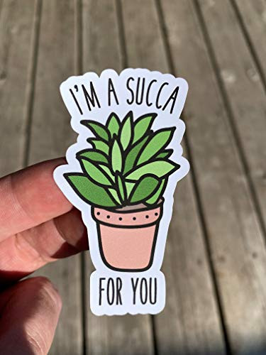 I'm A Succa For You Sticker, Laptop Sticker, Water Bottle Sticker ...