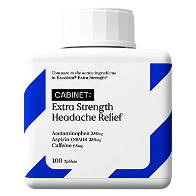 Cabinet Extra Strength Headache Relief Caplets (100-Count ...