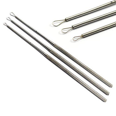 Set of 3 Medical Ear Cleaner Ear Wax Removal Kit Cleaning Ear Pick ...