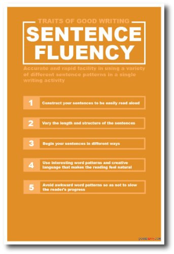 Traits Of Good Writing - Sentence Fluency - NEW Language Arts Classroom ...