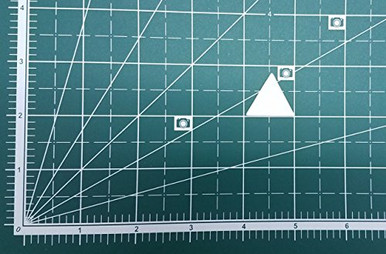 1" Equilateral Triangle English Paper Piecing EPP Set of 100 ...